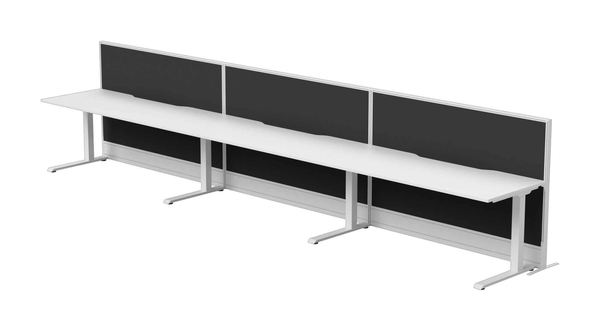 Workzone Cargo Fixed Workstation - Direct Ergonomics - GECA Approved