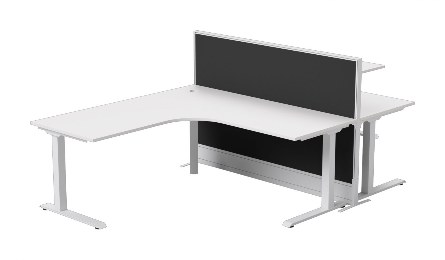 Workzone Cargo Fixed Workstation - Direct Ergonomics - GECA Approved
