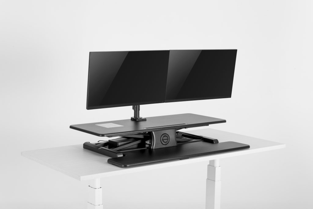 StandUp Electric Desk Converter - Sit to Stand Desk