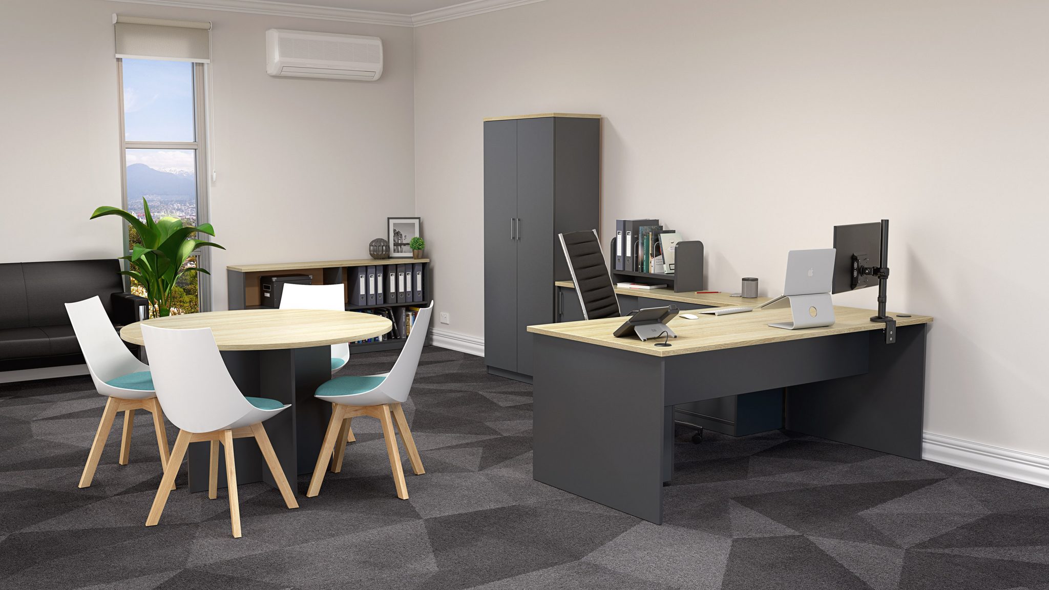 MF1 Slab-End Workstation - Direct Ergonomics