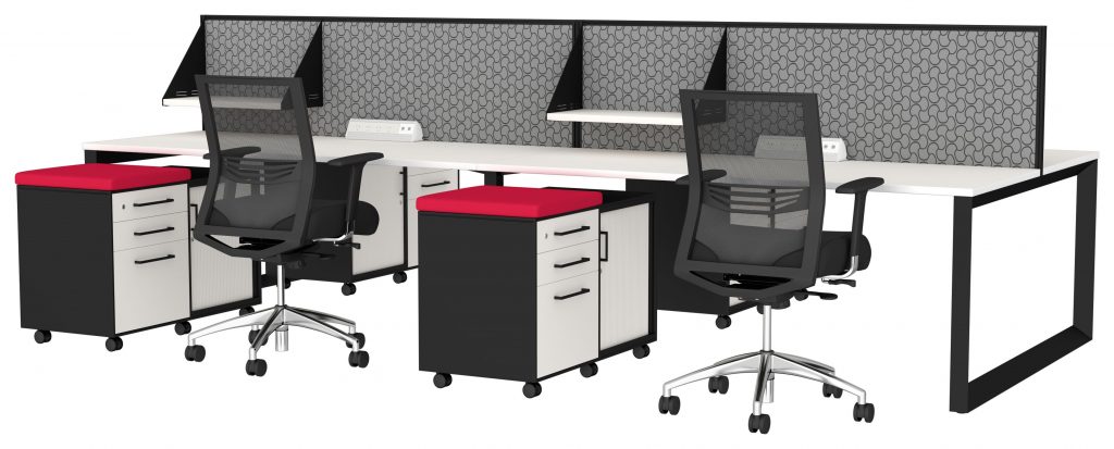 Workzone Screen - Cube 30 System - Direct Ergonomics