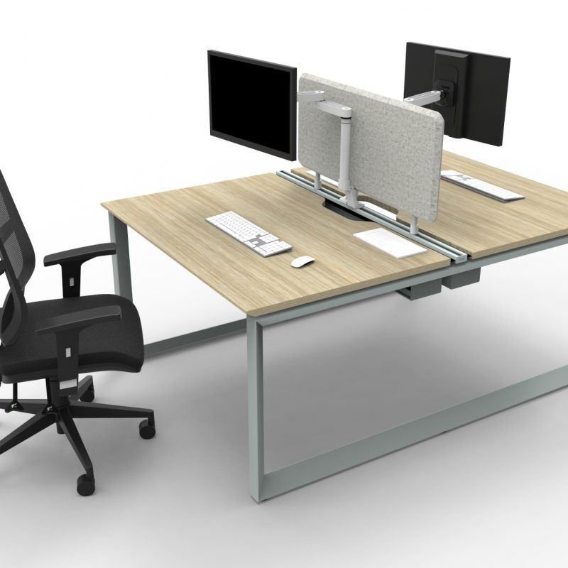 Workzone Cargo Fixed Workstation - Direct Ergonomics - GECA Approved