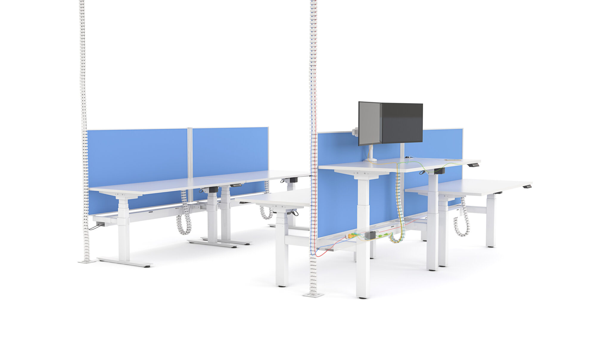 Workzone Sit-to-stand Desking - Complies to AUS 4442:2018