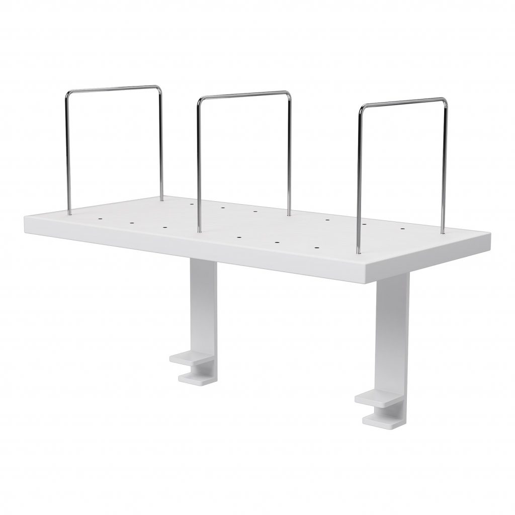 Desk Mounted Shelf - Direct Ergonomics