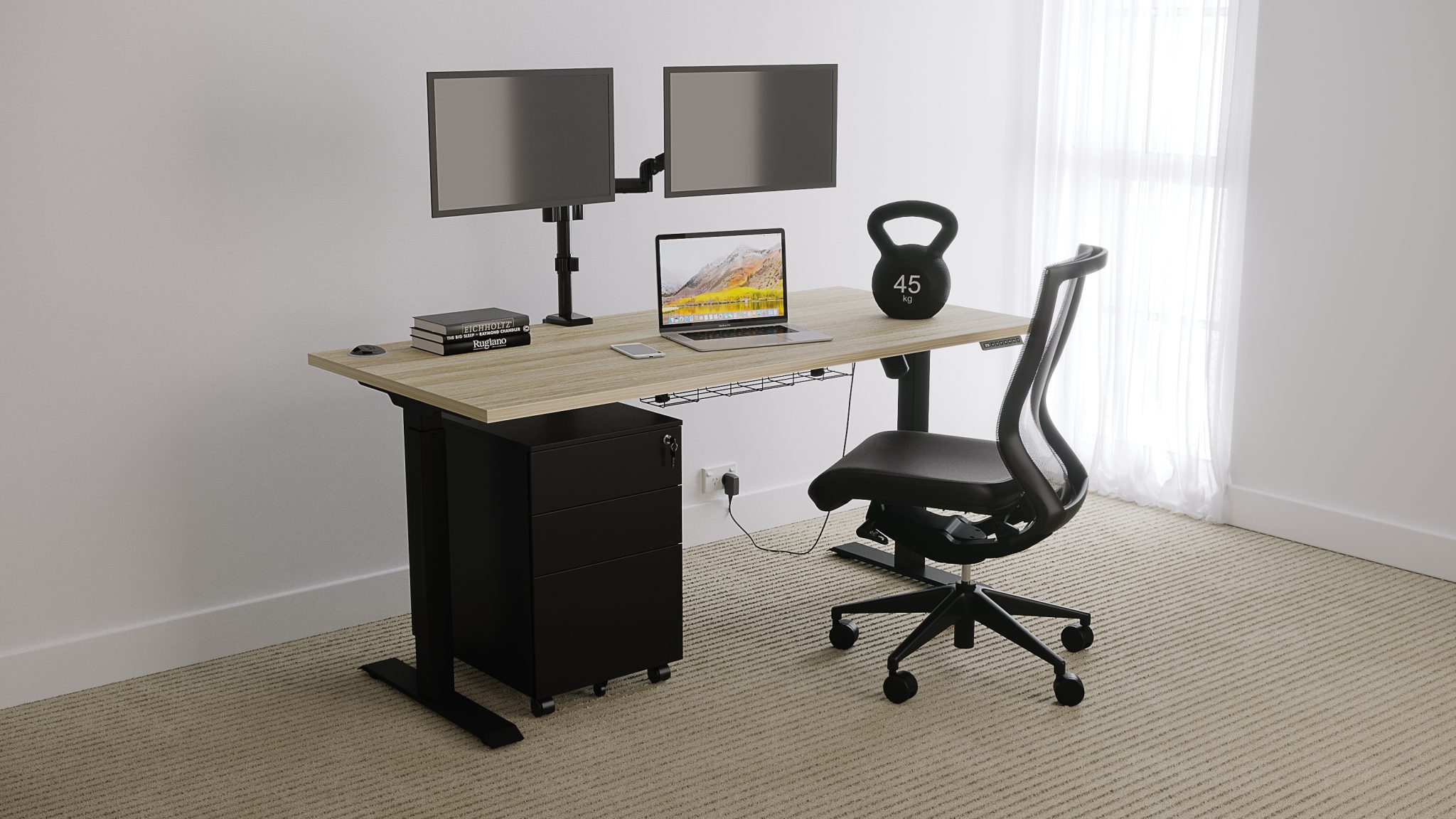 QuickShift Adjustable Desk - Direct Ergonomics - 48 Hour Dispatch